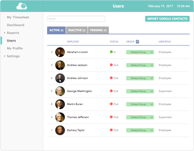 Time Tracking Software Features | ClockIn Portal